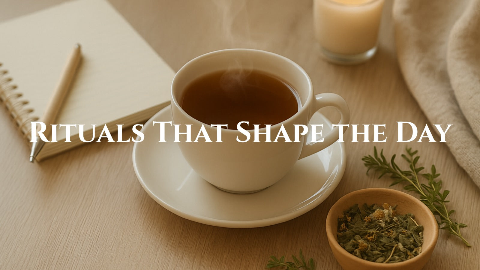 Daily Rituals for Presence, Rhythm, and Intention